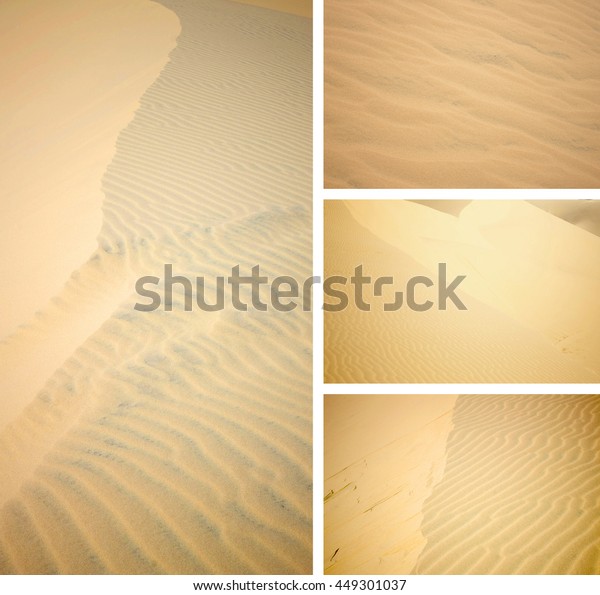 Collage Background Texture Sand Stock Photo 449301037 | Shutterstock