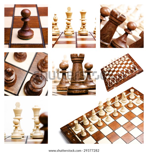 Collage Chess Stock Photo 29377282 | Shutterstock