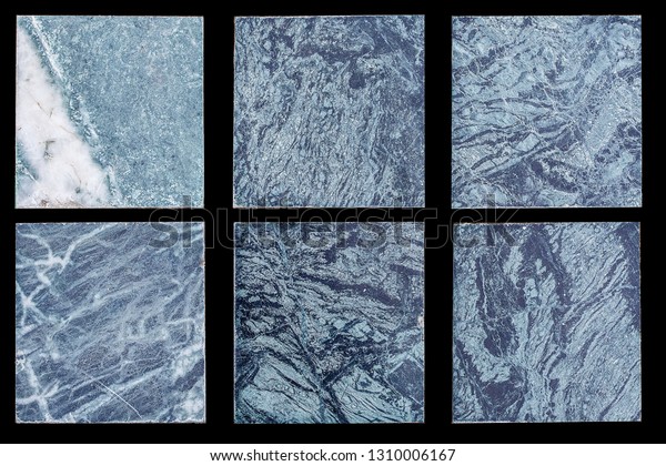 Collage Marble Tiles Texture On Black Stock Photo 1310006167 | Shutterstock