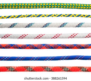 Collage Various Types Dynamic Rope Using Stock Photo 388261594 ...