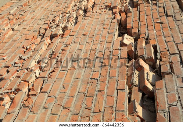 Collapsed Walls Stock Photo (Edit Now) 664442356