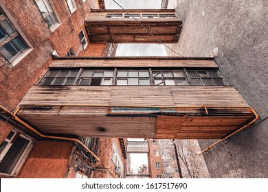 Collapsing Building Constructivism Soviet Architecture Russian Foto ...