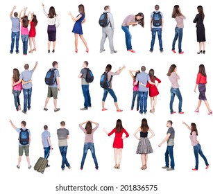 Collection Back View People Backside View库存照片588474638 | Shutterstock
