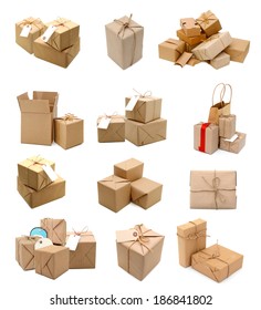 Collection Different Parcels Stock Photo 186841802 | Shutterstock