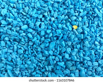 Colored Aggregate Stone Texture Background Blue Stock Photo 1163107846 ...