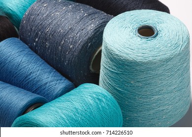 Colored Cones Thread Isolated On White Stock Photo 714226510 | Shutterstock
