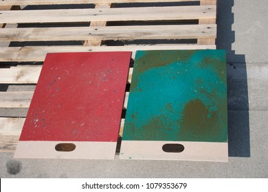 Colored Microcement Samples Stock Photo 1079353679 | Shutterstock