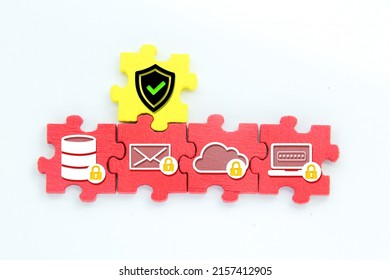 629 Cyber security puzzle Images, Stock Photos & Vectors | Shutterstock