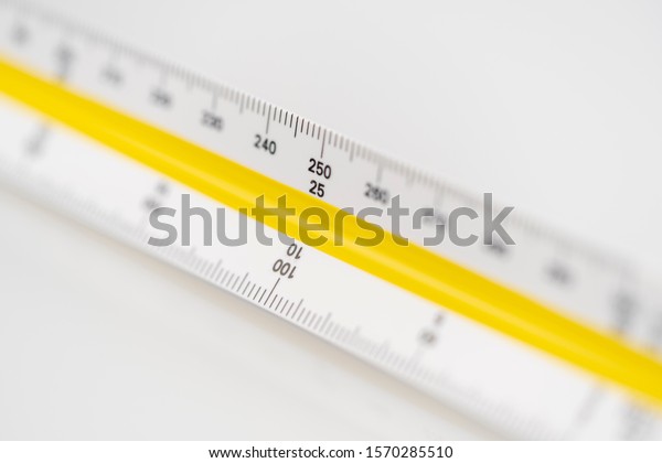 Colored Ruler Close View Macro Photography Stock Photo (Edit Now ...