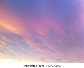 Colorful Cloudscape View Dramatic Sky During Stock Photo 1109942273 ...