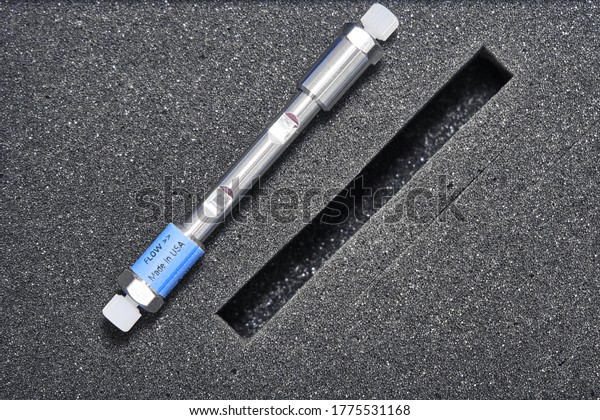 Column High Performance Liquid Chromatography Separation Stock Photo ...
