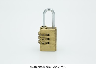 Combination Lock On White Background Stock Photo 704517475 | Shutterstock
