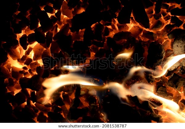 Combustion Small Plastic Objects On Burning Stock Photo (Edit Now ...