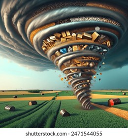Tornado Musical Instruments AI-generated image 2445387053 | Shutterstock
