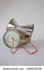 Communication Breakdown Concept Using Tin Can Stock Photo 1604528728 ...