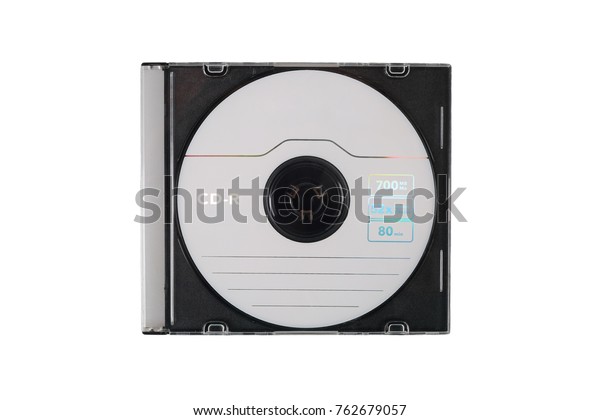 Compact Cd Disk Case Isolated On Stock Photo (Edit Now) 762679057