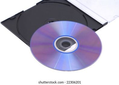 Compact Disc Packaging On White Background Stock Photo 22306201 ...