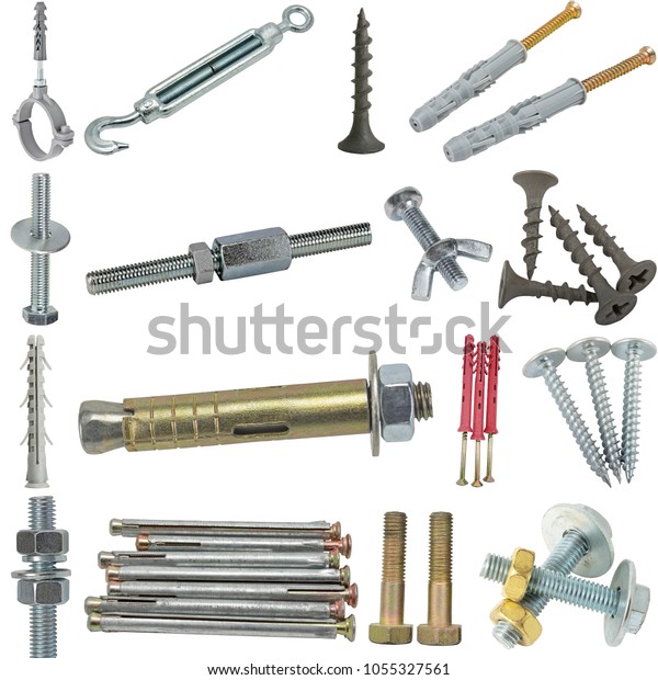 Compartments Different Types Hardware On White Stock Photo 1055327561 ...