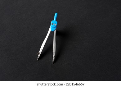Compass Circle Drawing Toolisolated Geometry School Stock Photo ...