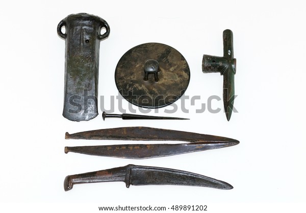 Complex Bronze Age Objects Stock Photo (Edit Now) 489891202