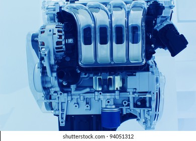 Complex Engine Modern Car Interior View Stock Photo 94051312 | Shutterstock