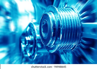 Complex Engine Modern Car Interior View Stock Photo 94948645 | Shutterstock