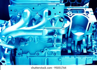 Complex Engine Modern Car Interior View Stock Photo 95051764 | Shutterstock