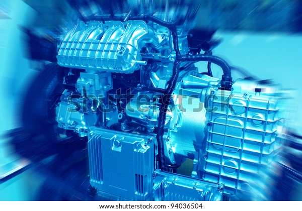 Complex Engine Modern Car Interior View Stock Photo 94036504 | Shutterstock