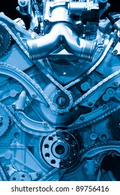 Complex Engine Modern Car Lots Details Stock Photo 89756416 | Shutterstock