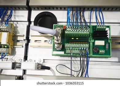 Component Computer Device Cable Switches Connected Foto stock ...