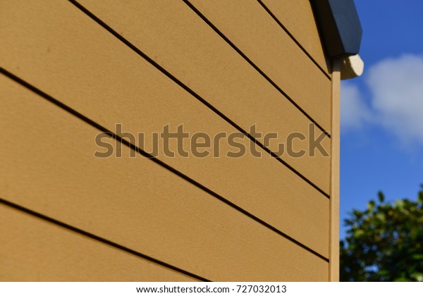Composite Plastic Cladding Uk Architectural Detail Stock Photo (Edit ...