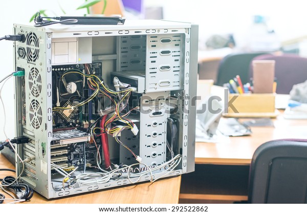 Computer Being Repaired Office Stock Photo 292522862 | Shutterstock