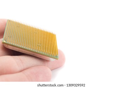 Computer Cpu Hand Closeup Isolated On Stock Photo 1309329592 | Shutterstock