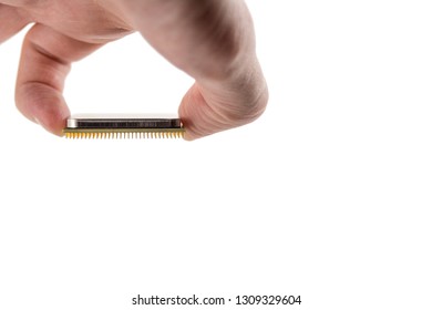 Computer Cpu Hand Closeup Isolated On Stock Photo 1309329604 | Shutterstock