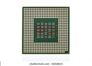 Computer Cpu Isolated On White Background Stock Photo 41818615 ...