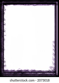 Computer Designed Grunge Border Over White Stock Photo 2073018 ...