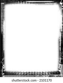 Computer Designed Grunge Border Over White Stock Photo 2101170 ...