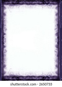 Computer Designed Grunge Border Over White Stock Photo 2650733 ...