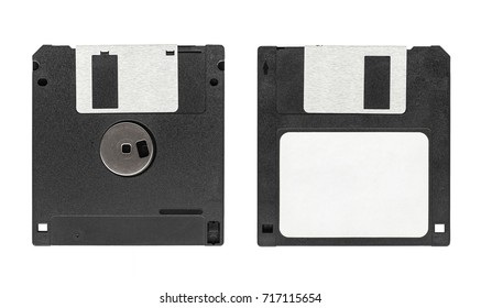 Floppy Disk Front Back Isolated On Stock Photo (Edit Now) 249083542