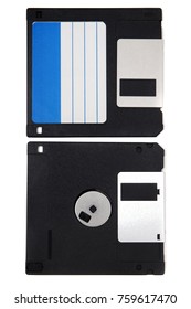 Computer Floppy Disk Front Back View Stock Photo 759617470 | Shutterstock