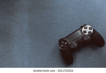 Computer Game Controller On Textured Background Stock Photo 1011723316 ...
