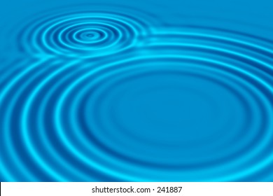 Computer Generated Concept Water Ripples Stock Photo 241887 | Shutterstock