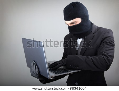 Computer Hacker Suit Tie Stock Photo (Edit Now) 98341004 - Shutterstock