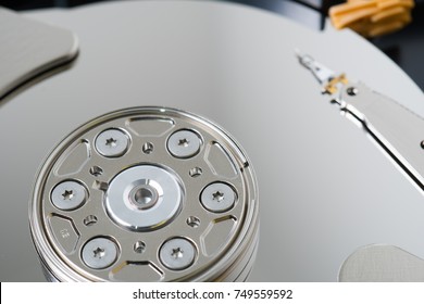 Computer Hard Disk Drive Technology Background Stock Photo 749559592 ...