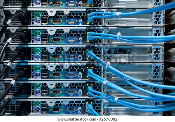 Computer Internet Server Connections Stock Photo 92676082 | Shutterstock