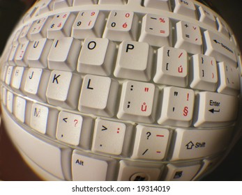 Thai Keyboard Display Qwerty Thai Kedmanee Stock Photo 1195673368 ...