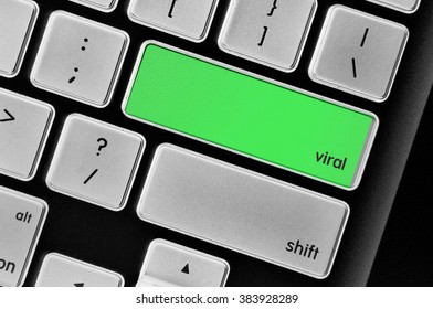 Computer Keyboard Button Written Word Viral 스톡 사진 383928289 | Shutterstock