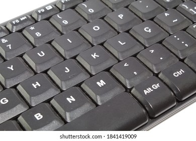 Computer Keyboard White Background Stock Photo 1841419009 | Shutterstock