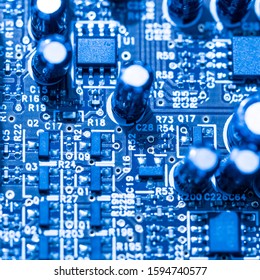 Computer Micro Circuit Board Integrated Chipset Stock Photo 1594740577 ...