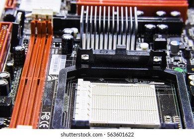Computer Motherboard Cpu Socket Stock Photo 563601622 | Shutterstock